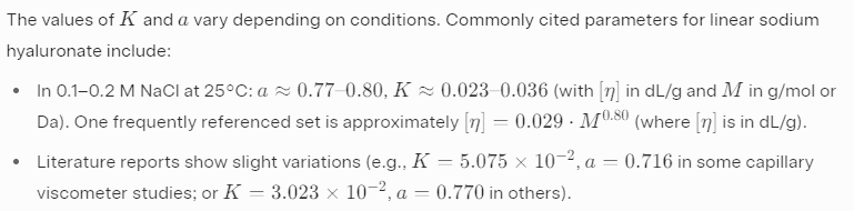 How to measure molecular weights of hyaluronic acid? The three methods ...